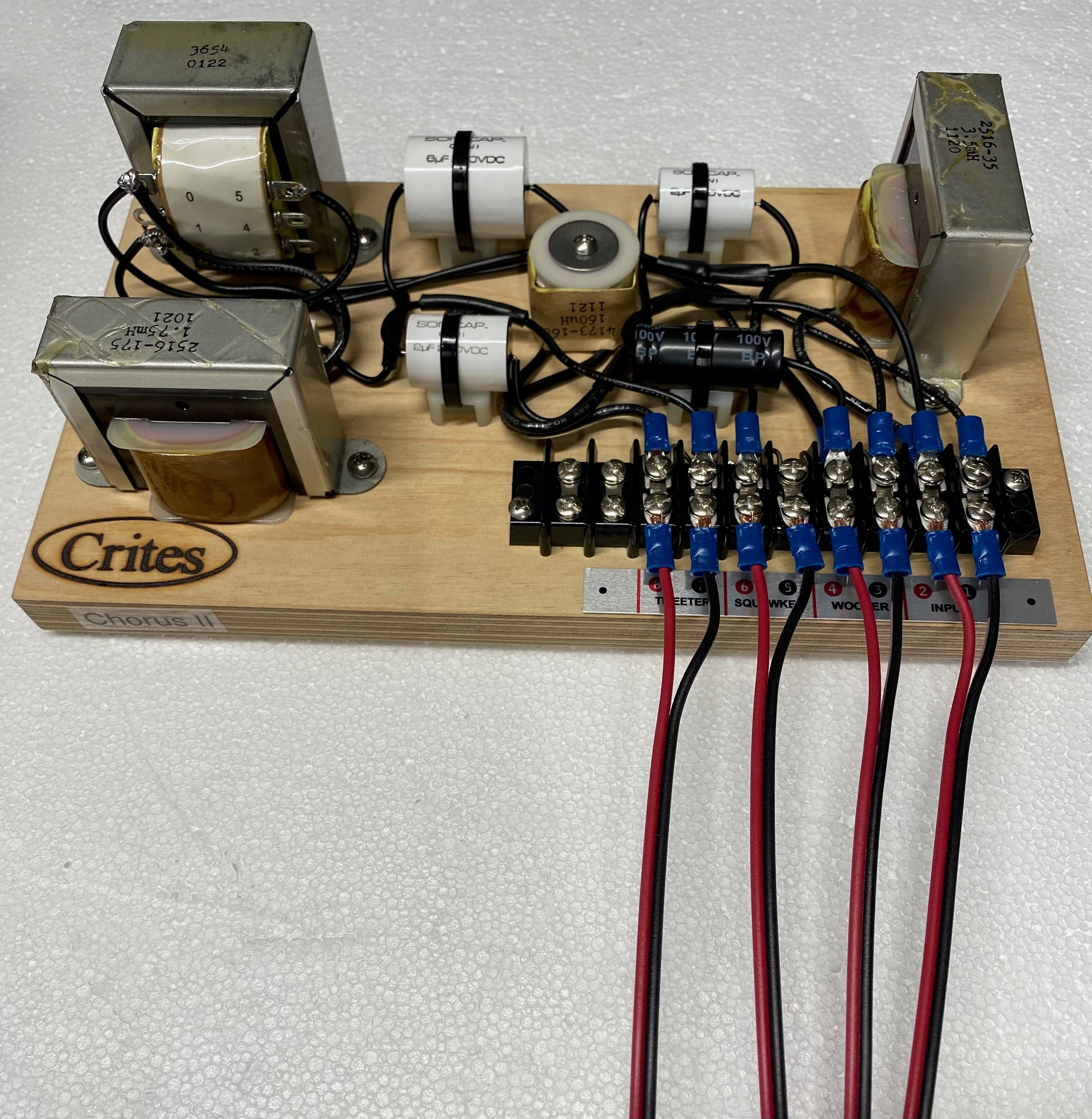 Chorus II Crossover - Pair, New - FREE US Shipping! – Crites Speakers