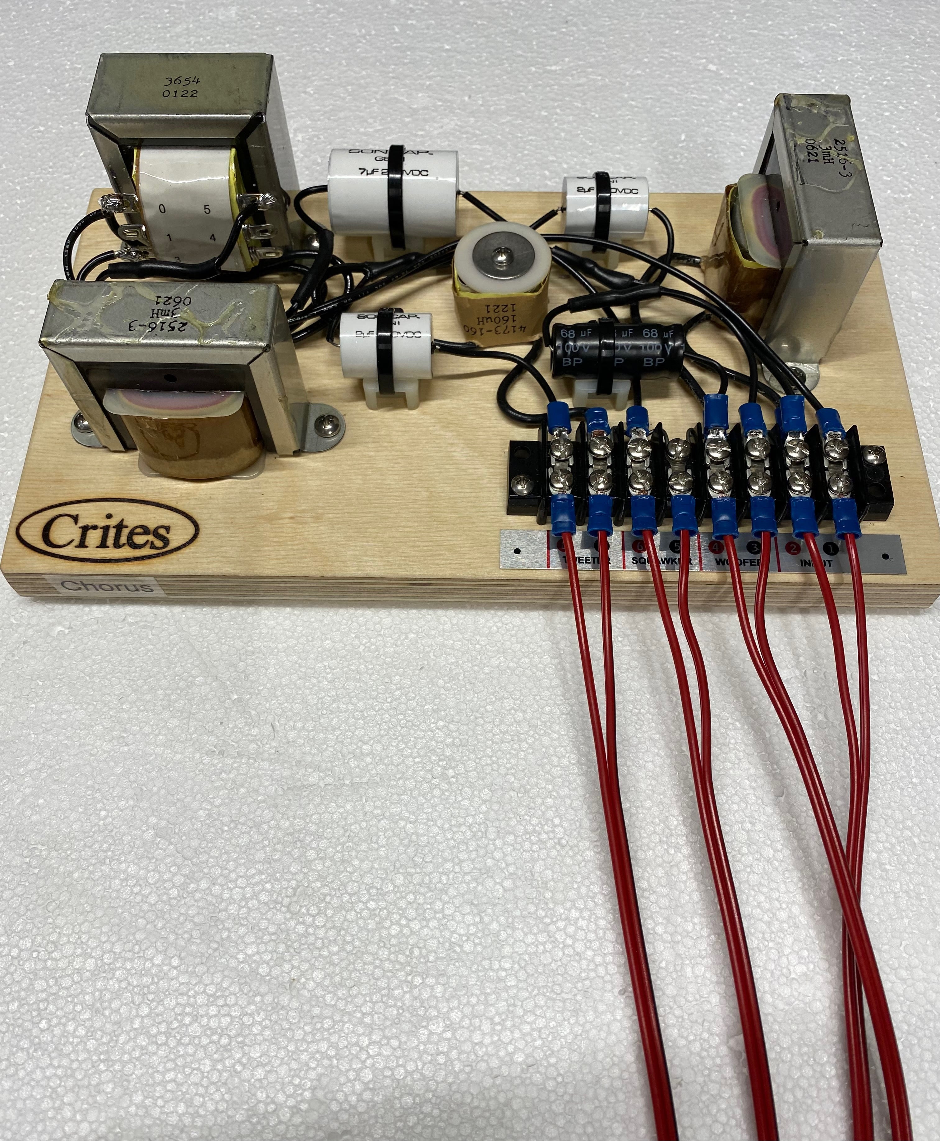 Chorus I Crossover - Pair, New - FREE US Shipping! – Crites Speakers